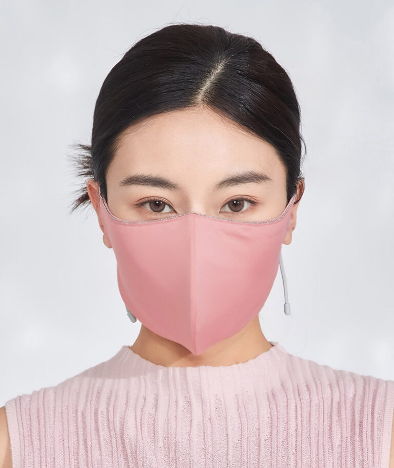 抗UV-Apex涼感保濕珠鍊立體口罩-女 | UV100就是防曬