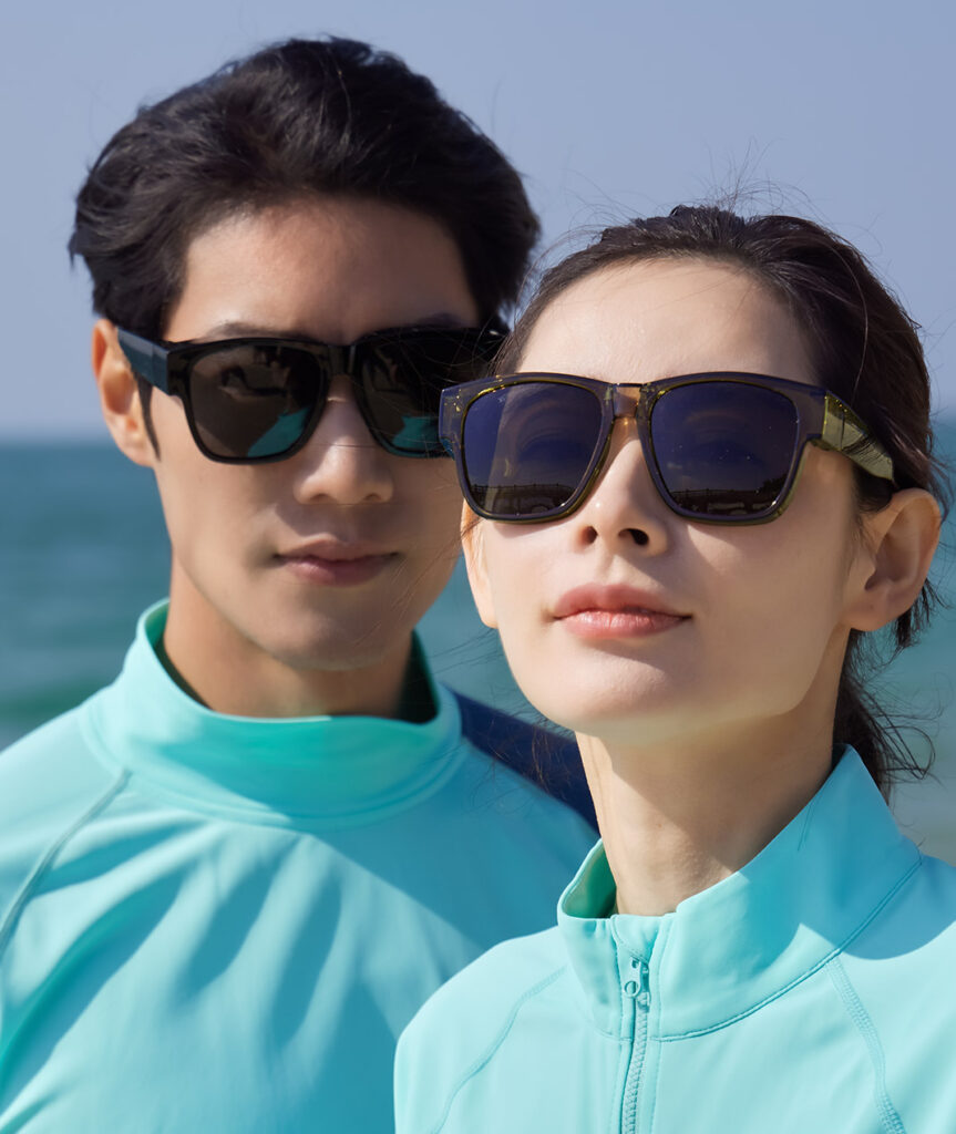 Polarized兩用太陽眼鏡套鏡-素雅折收 | UV100就是防曬